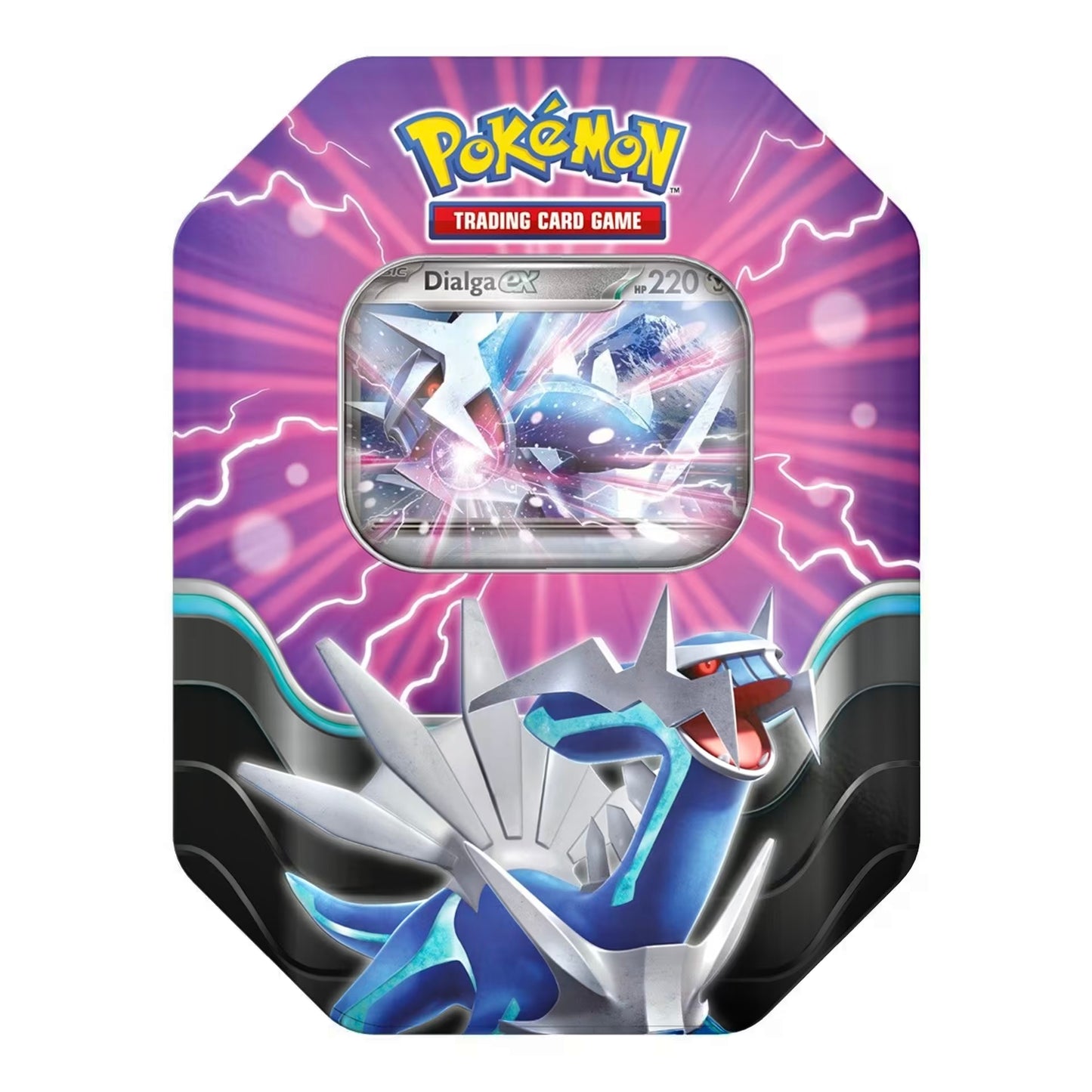 Dialga EX Azure Legends Tin - Surging Sparks, Stellar Crown, Temporal ...